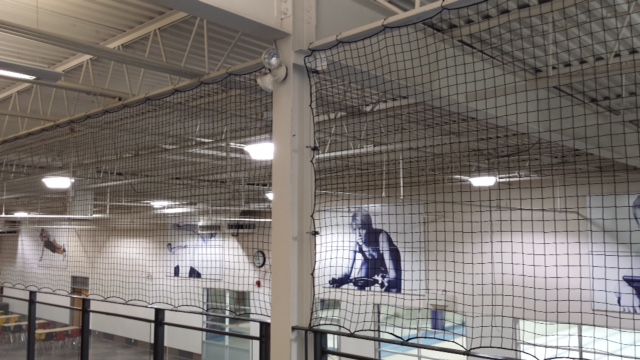 Gym Divider Curtains & Custom Netting for the Boys & Girls Club of Kingston
