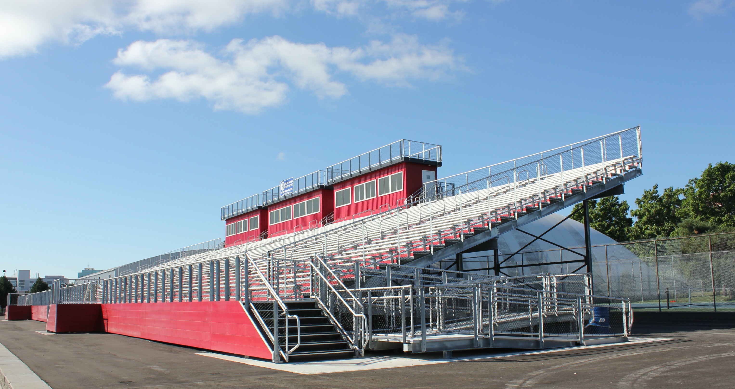 Bleachers Designed to Uphold the High Standards of Accessibility