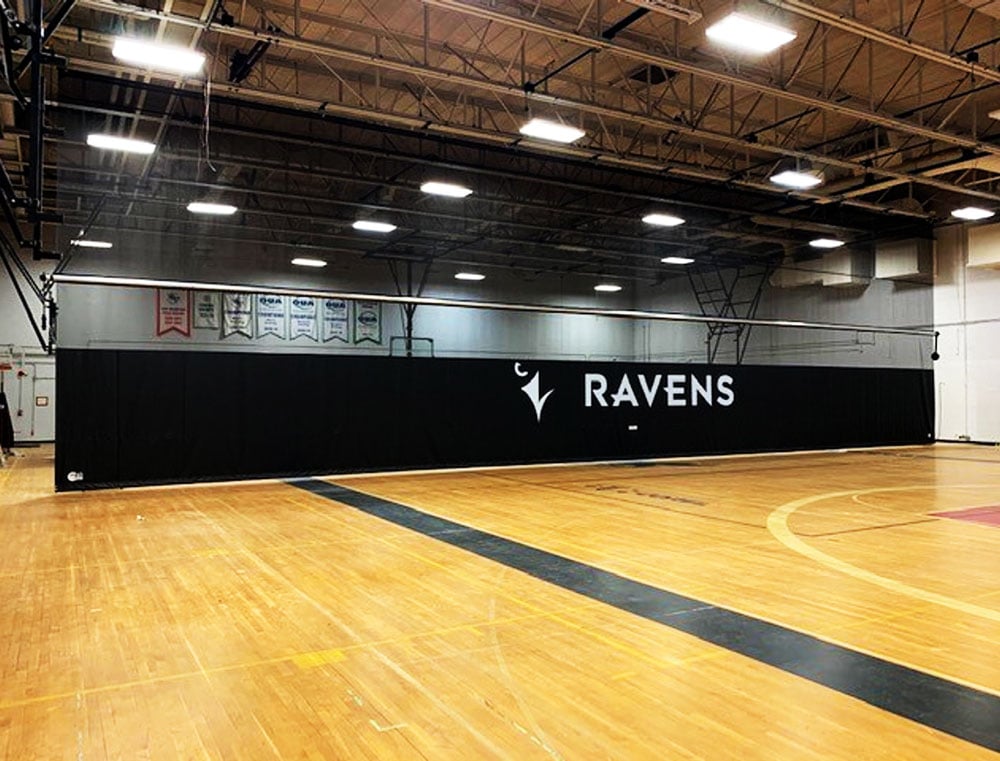 A New Gym Divider Curtain for Carleton University