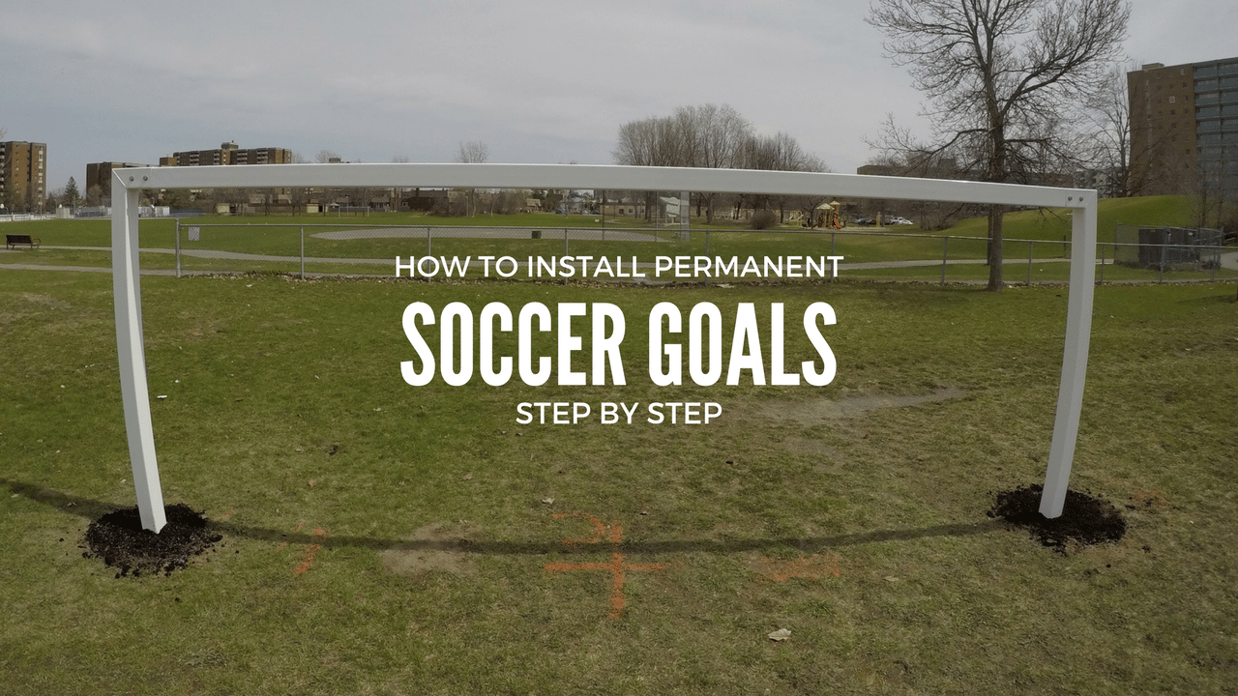 Installing Permanent In-Ground Soccer Goals