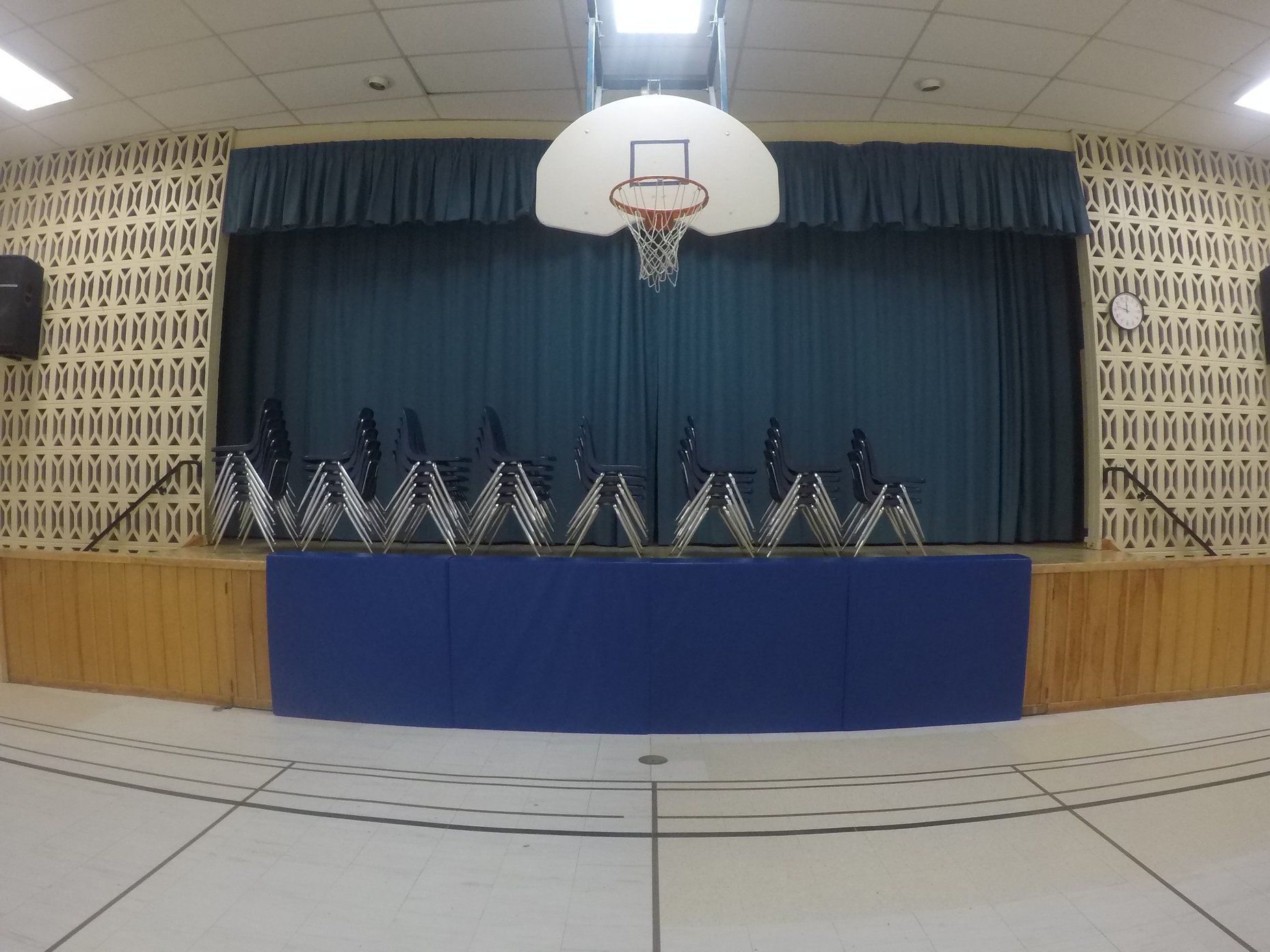Wall & Stage Padding for St. Michael’s School