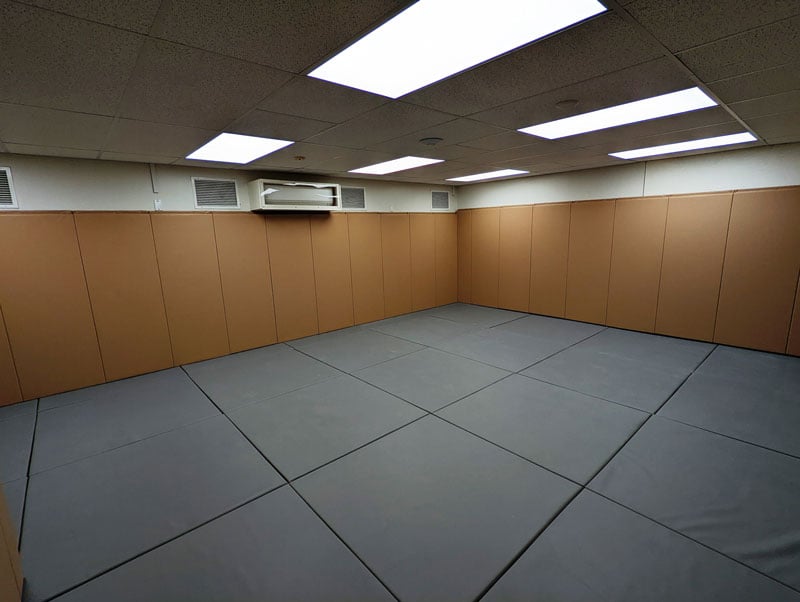 A Padded Room for a Local High School