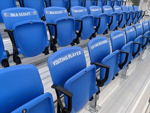 University of British Columbia Thunderbirds Park Grandstand & Padding
