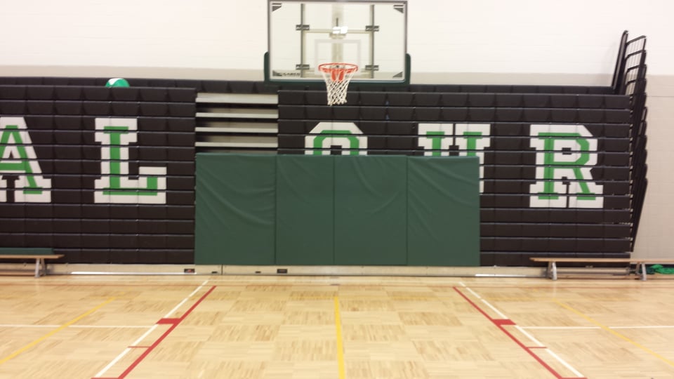Customized Wall, Stage, Bleacher and Gym Padding for Two Renfrew County ...