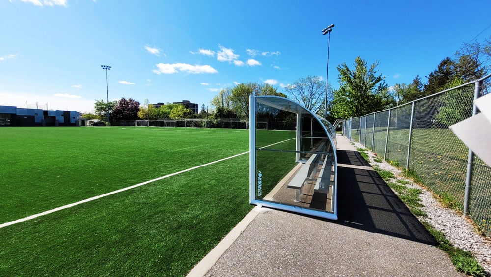 New Soccer Shelters for Algonquin College