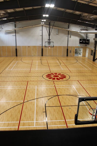 A Full Gymnasium Upgrade for the ʔaq̓am First Nation