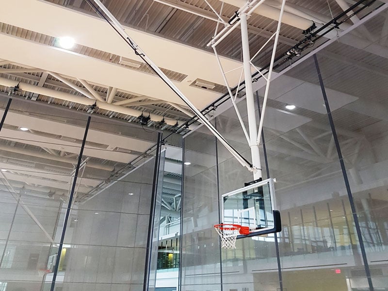Innovative Ceiling-Suspended Basketball Systems for the Abilities Centre