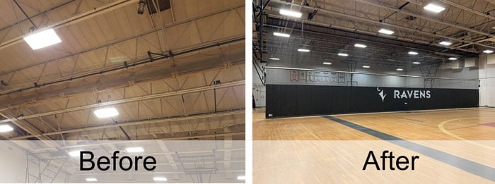 A New Gym Divider Curtain for Carleton University