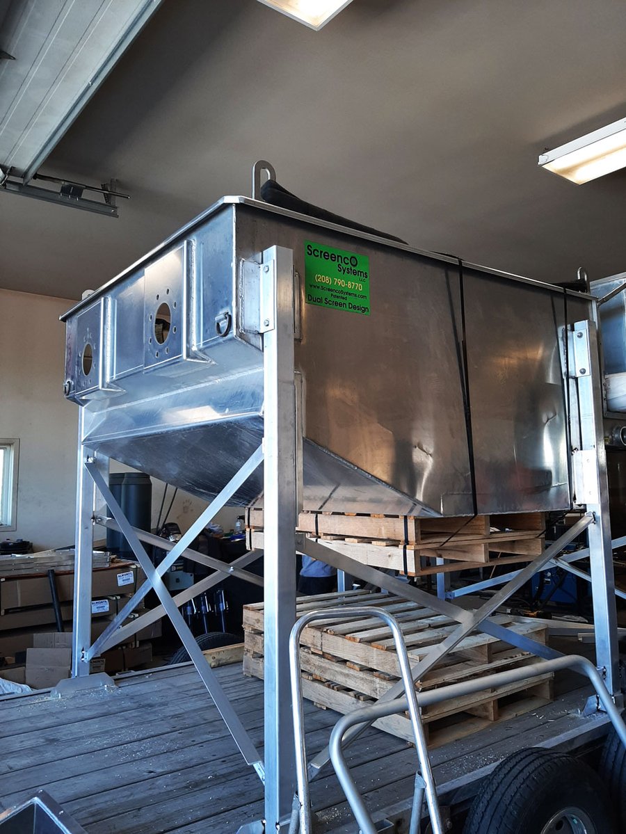 Manufacturing A Portable Water Screening Plant for Bishop Water ...