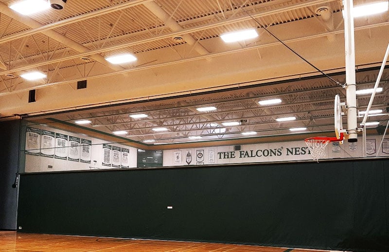Gym Folding Partition Replacements at Three Eastern Ontario Schools