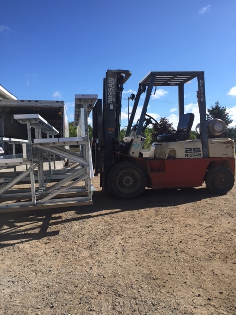 Make Your Bleachers Mobile with our Fork Lift Pocket Kits