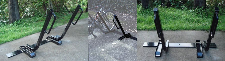 Introducing the Lightning Bolt Bike Rack