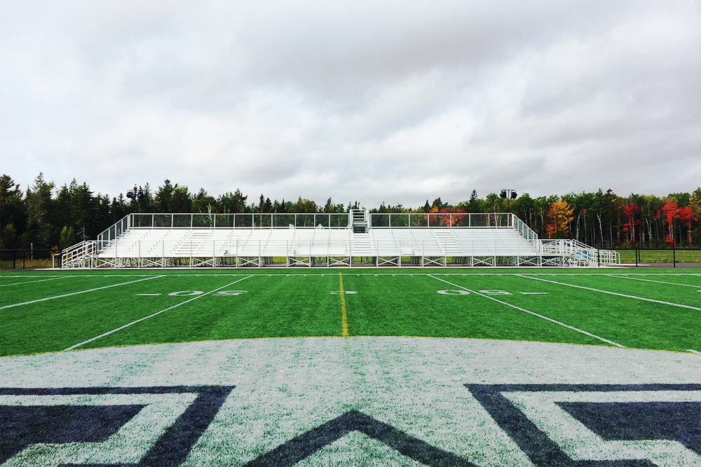 New Grandstand Bleachers for Moncton High School
