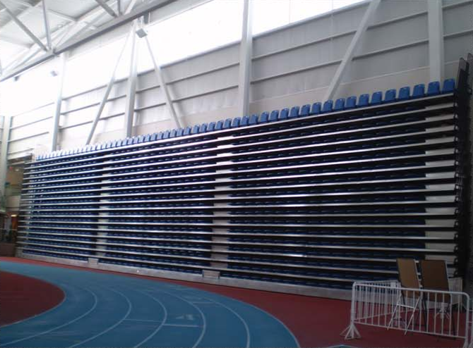 Configuring Telescopic Bleacher Systems