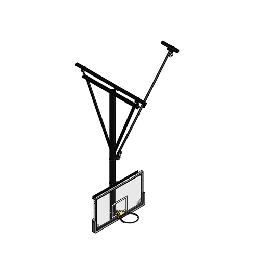 Revel in the Unique Design of Our Side Folding Basketball Systems
