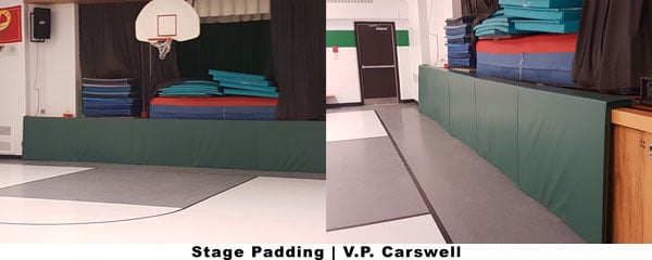 Customized Wall and Stage Padding for the Hastings and Prince Edward ...