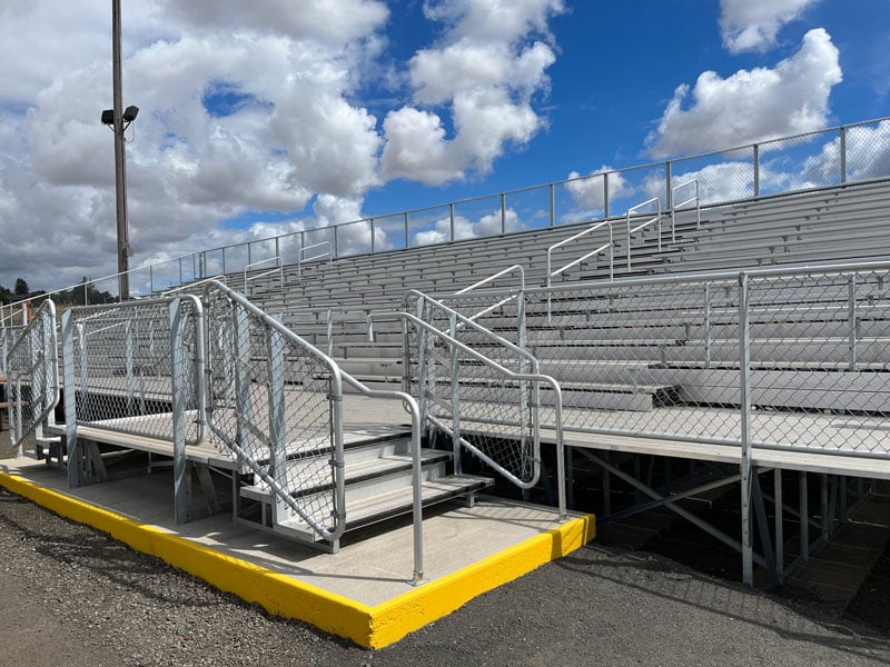 New Grandstand for 1,300 Spectators In Sublimity, Oregon