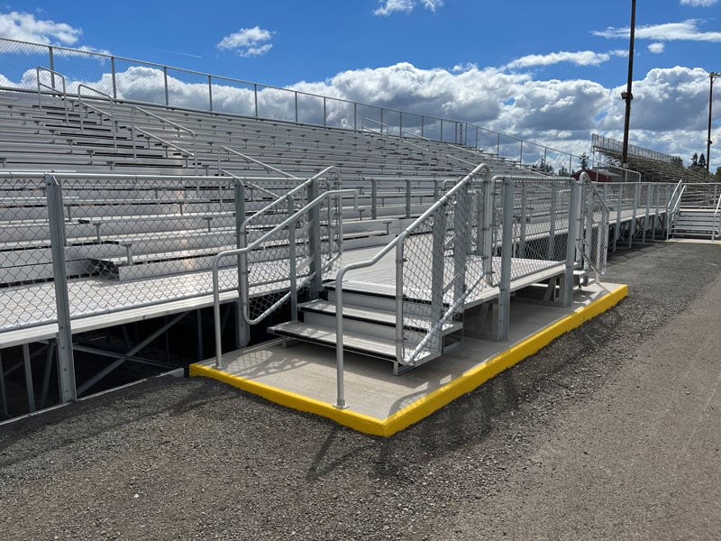 New Grandstand for 1,300 Spectators In Sublimity, Oregon