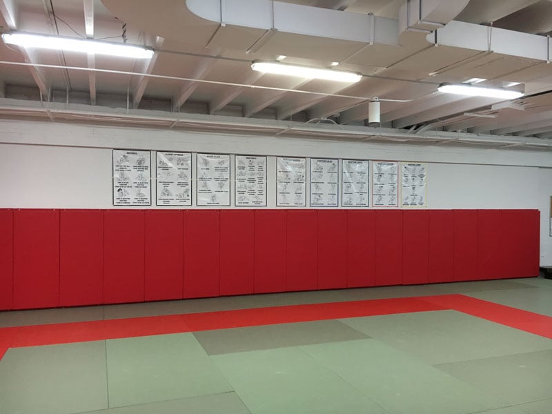 Complete Wall Padding for Judo Aikibudo Quebec