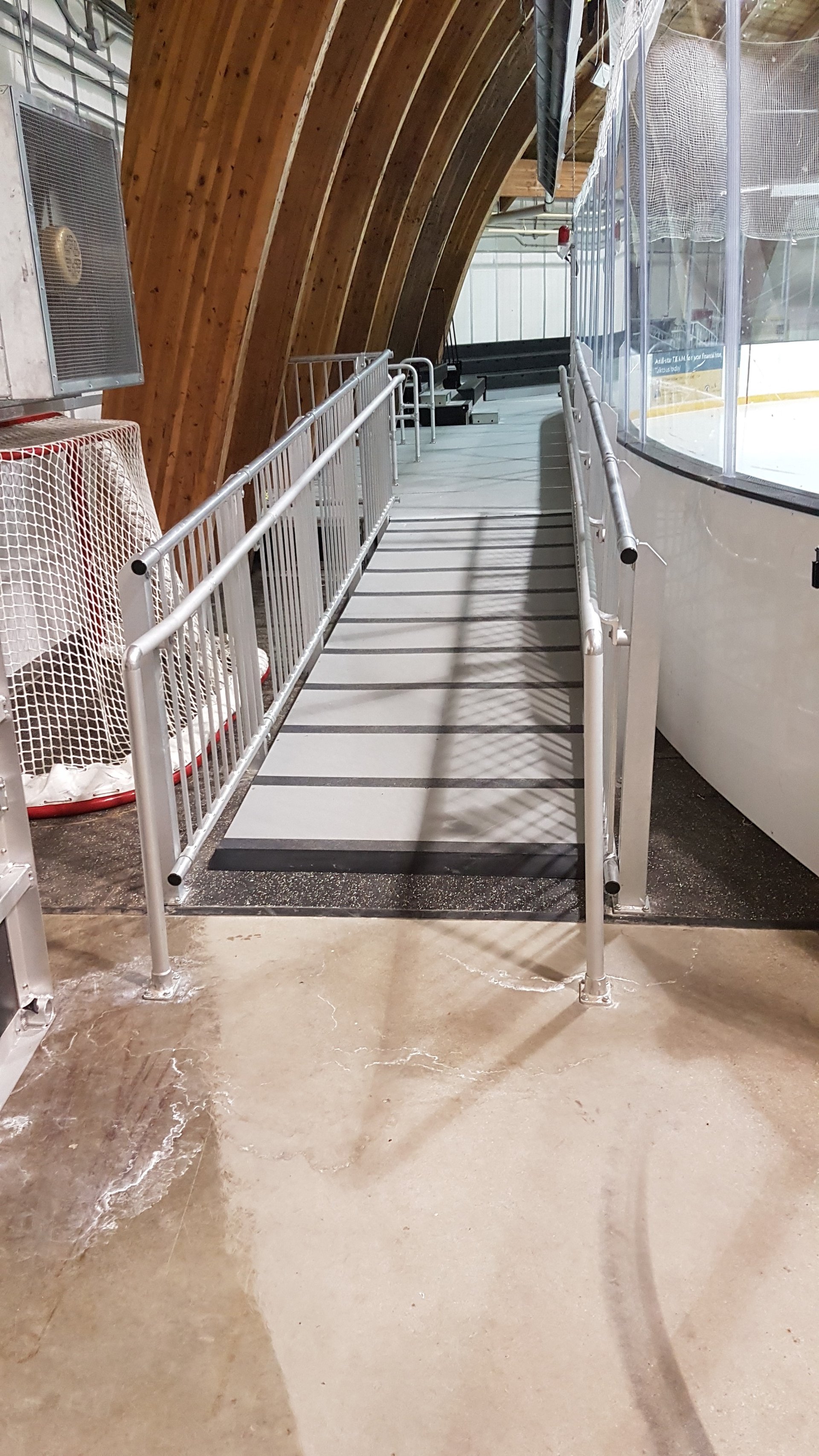 Fully Accessible Ramps, Seating and Viewing Platform for University of ...
