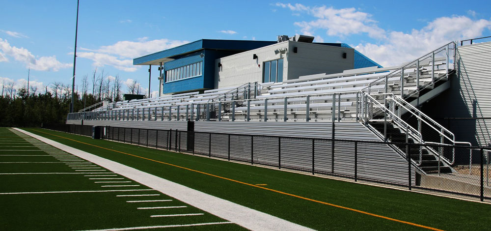 New Grandstands at Community Knowledge Campus for the 2018 Alberta ...