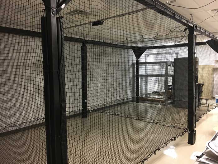 A Completely Enclosed Drone Testing Area for École de Technologie ...