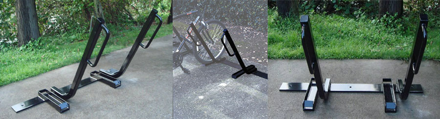 Introducing the Lightning Bolt Bike Rack