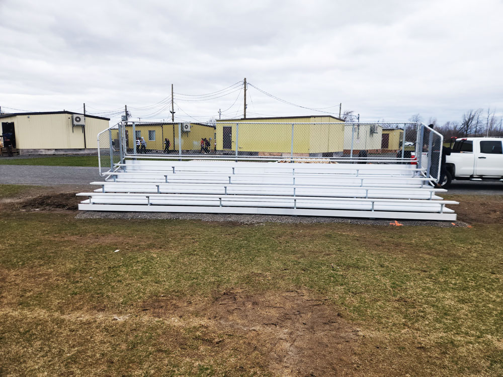 NEW BLEACHER INSTALLATION ELEVATES SAFETY AND COMMUNITY SPIRIT AT ST ...