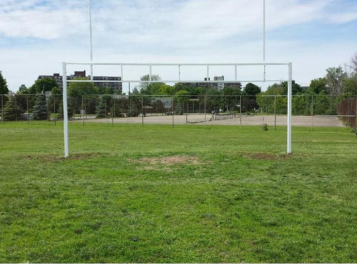 Soccer & Football Goal Posts for Woodroffe High School