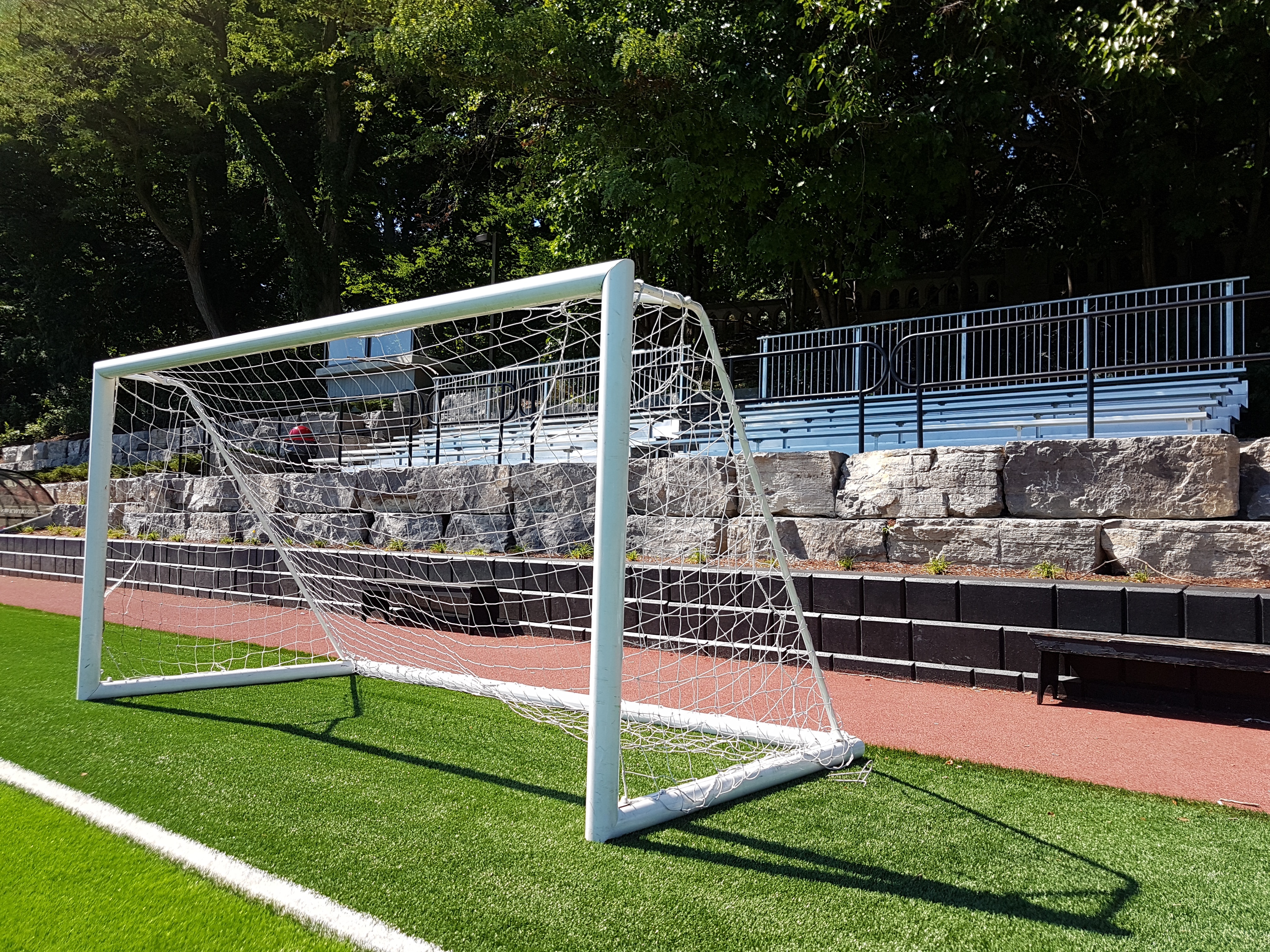 Bleachers, Soccer Goals and Football Uprights for De La Salle College